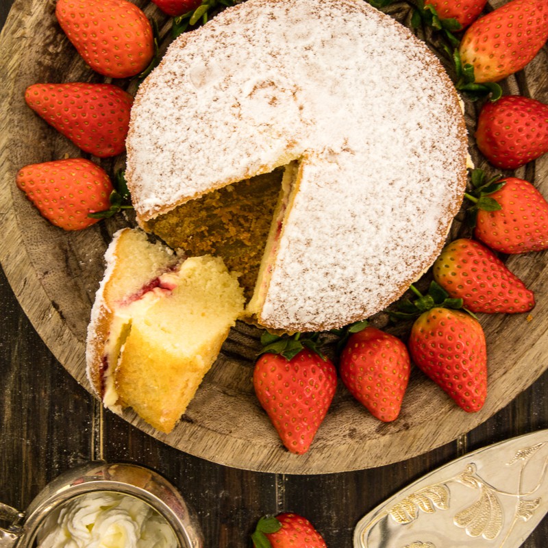 Traditional Victoria Sponge Cake - Perfection Foods