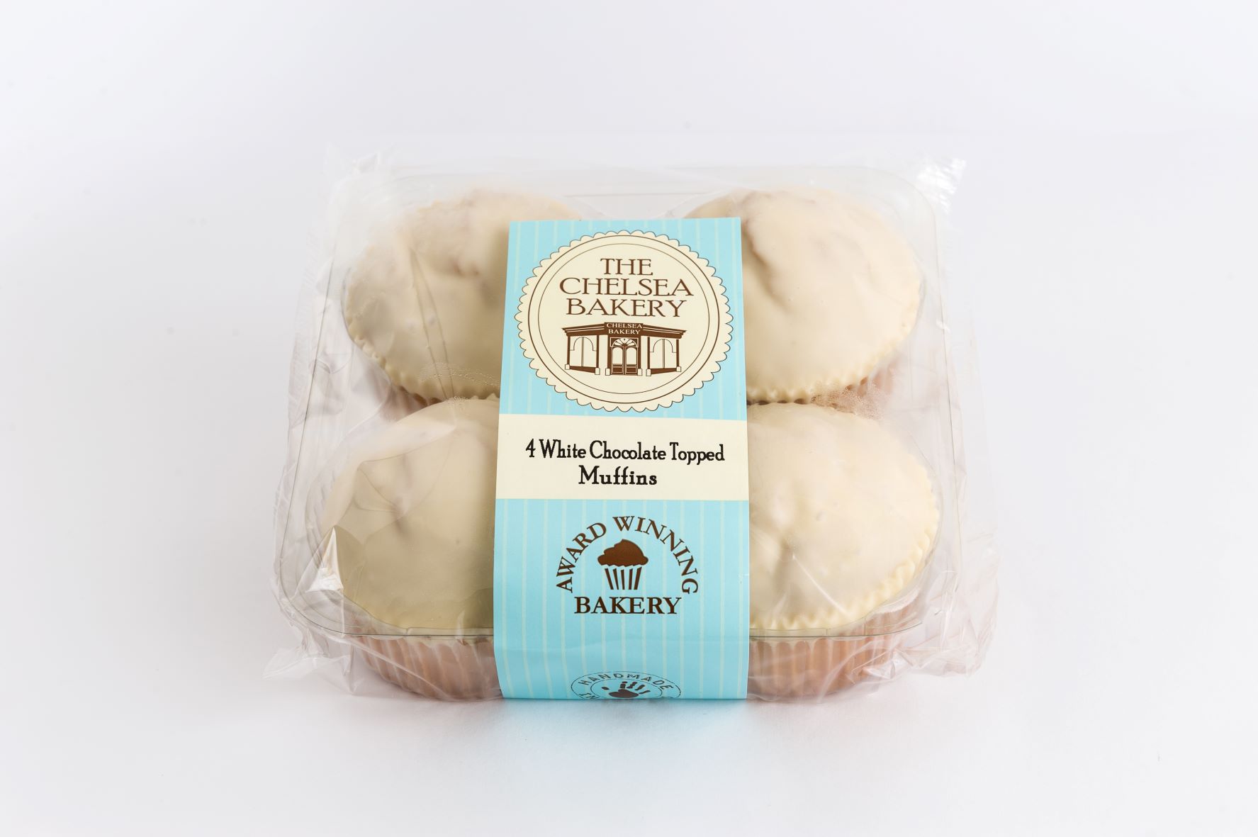 White Chocolate Topped Muffins - Perfection Foods