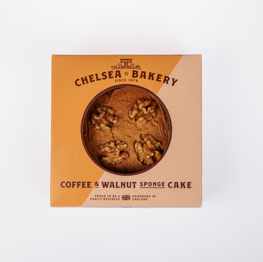 Coffee & Walnut Round Cake - Perfection Foods